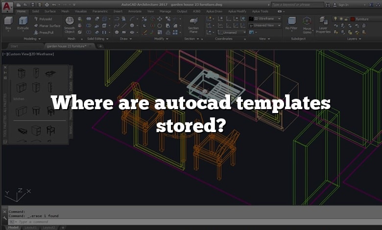 Where are autocad templates stored? - CADdikt