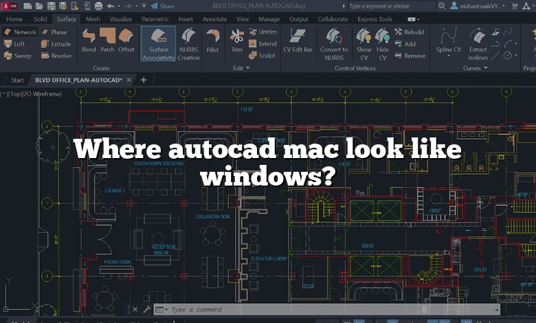 Where autocad mac look like windows? - CADdikt