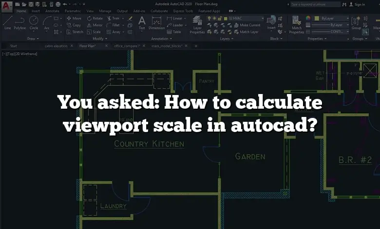 You Asked How To Calculate Viewport Scale In Autocad Caddikt