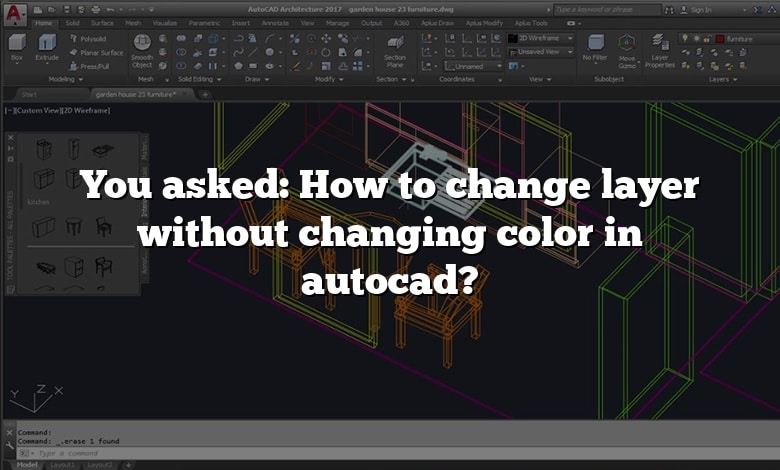 You asked: How to change layer without changing color in autocad? - CADdikt