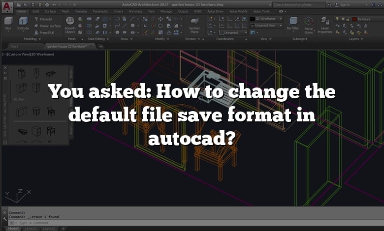 You asked: How to change the default file save format in autocad? - CADdikt