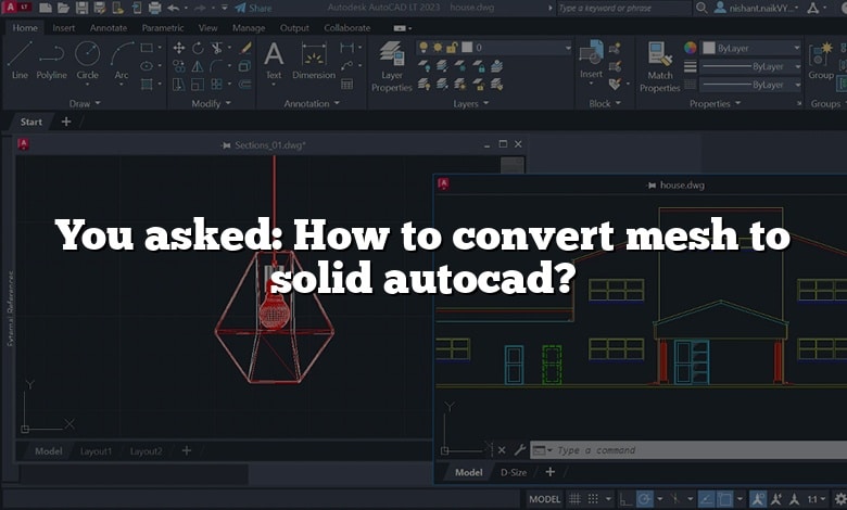 You asked: How to convert mesh to solid autocad? - CADdikt