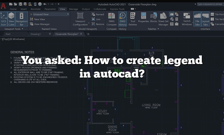 You asked: How to create legend in autocad? - CADdikt
