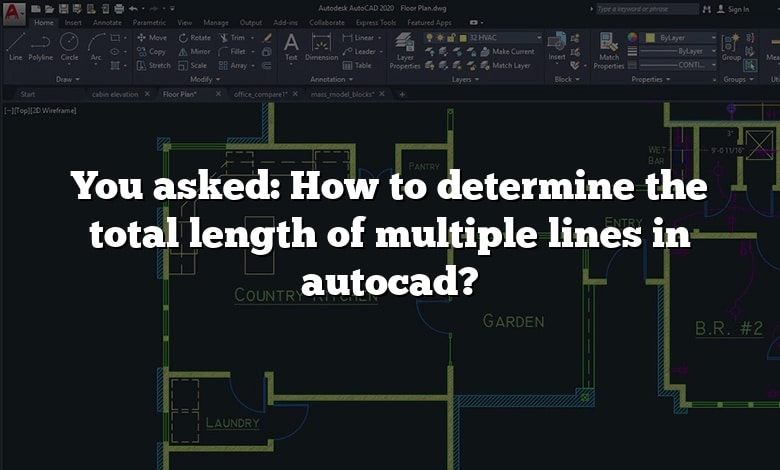 You asked: How to determine the total length of multiple lines in ...