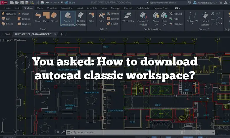 You asked: How to download autocad classic workspace? - CADdikt
