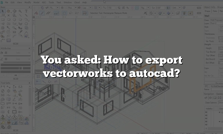 You asked: How to export vectorworks to autocad? - CADdikt