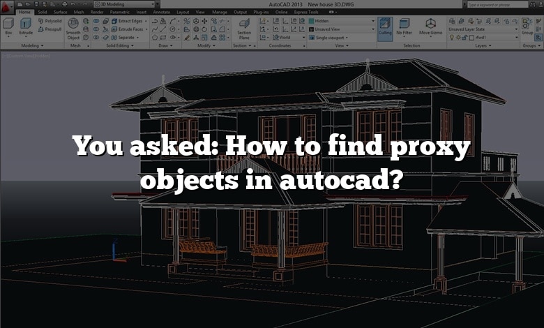 You Asked How To Find Proxy Objects In Autocad Caddikt