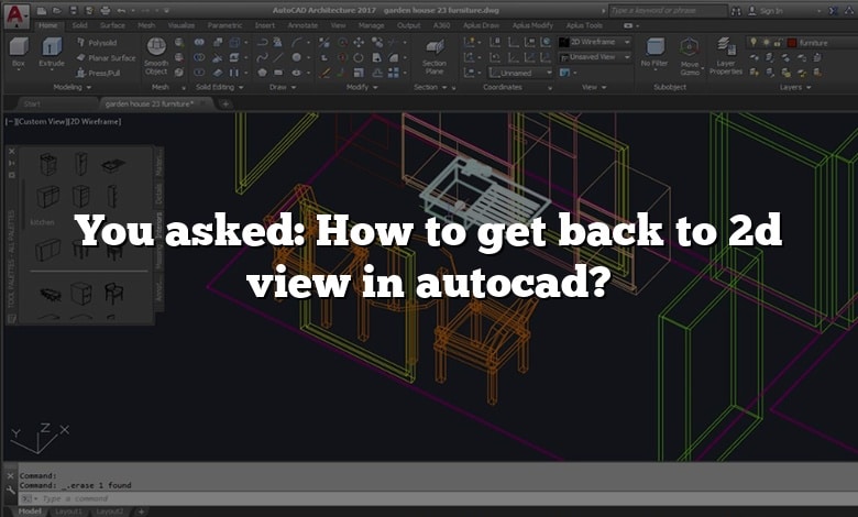 You asked: How to get back to 2d view in autocad? - CADdikt