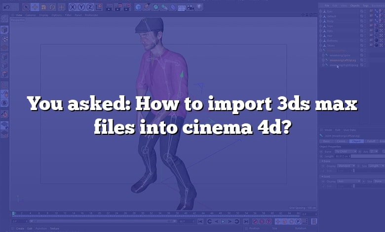 You asked: How to import 3ds max files into cinema 4d? - CADdikt