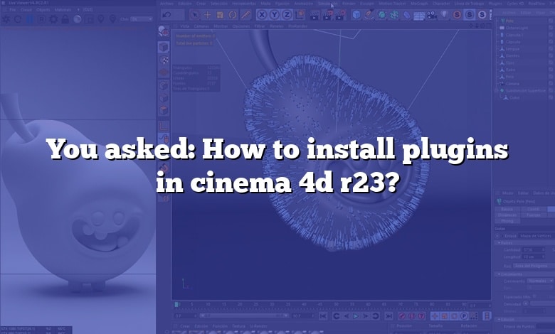 You asked: How to install plugins in cinema 4d r23? - CADdikt