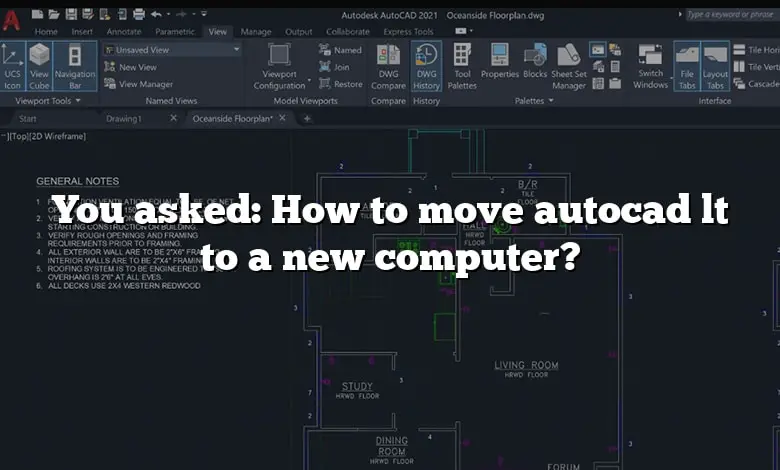 You asked: How to move autocad lt to a new computer? - CADdikt