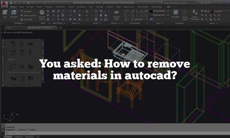 You asked: How to remove materials in autocad? - CADdikt
