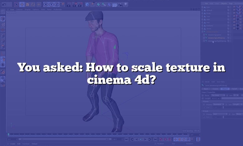 You asked: How to scale texture in cinema 4d? - CADdikt