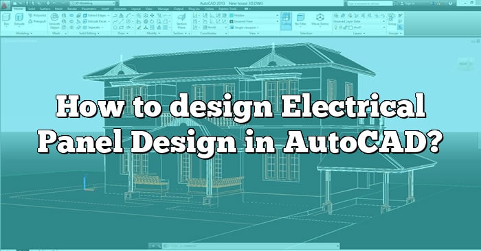 How to design Electrical Panel Design in AutoCAD? - CADdikt