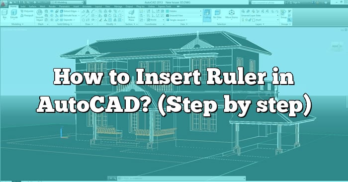 How To Insert Ruler In AutoCAD Step By Step CADdikt how-to-insert-ruler-in-autocad-step-by-step-caddikt