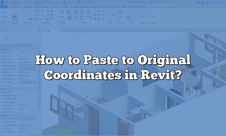 How to Paste to Original Coordinates in Revit? - CADdikt